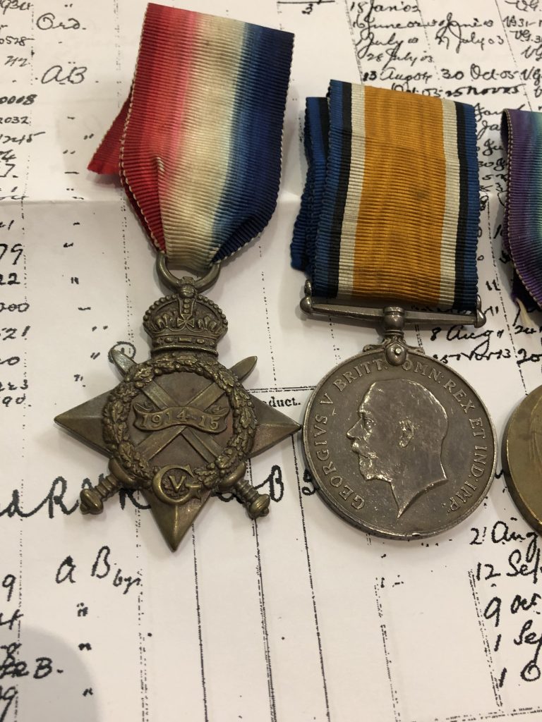 Royal Navy WWI Trio Long Service Group - Bygones Shop