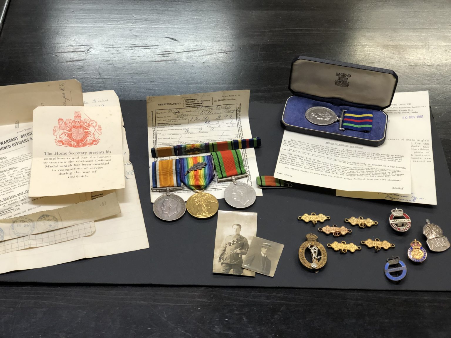 Extensive Original Documented WWI, WW2, Cold War Medal Group - Bygones Shop