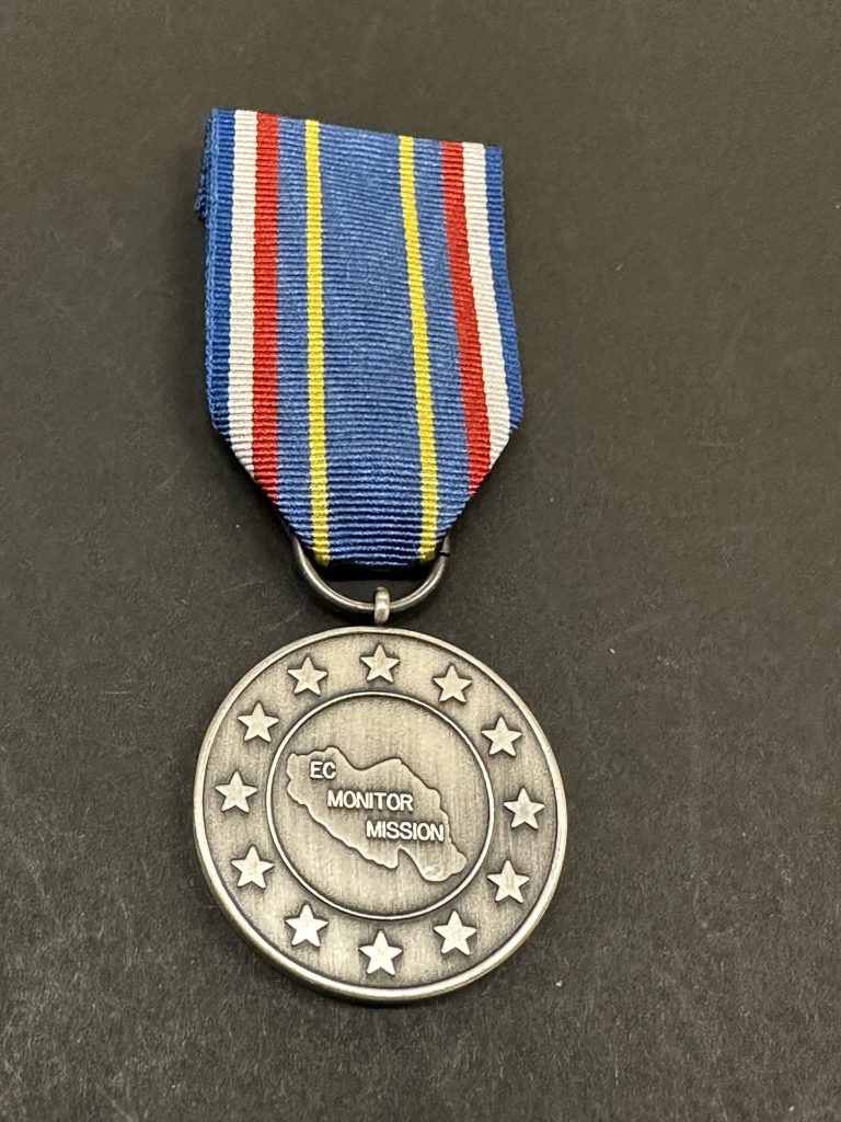 European Community Monitoring Mission Medal 1995 - Bygones Shop