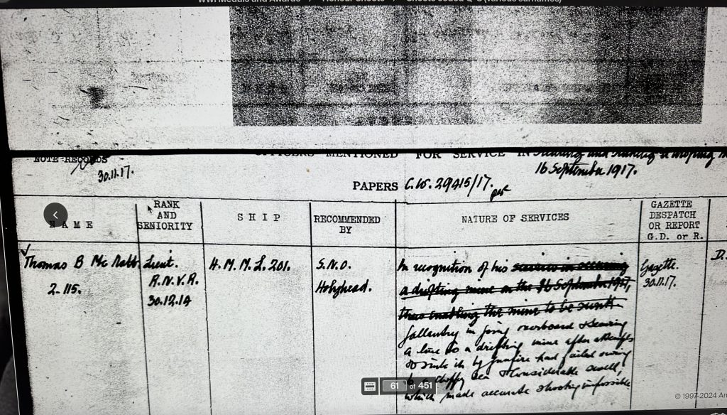 Superb WW1 RNVR Officer's DSC Group, member of Baltic Exchange and ...
