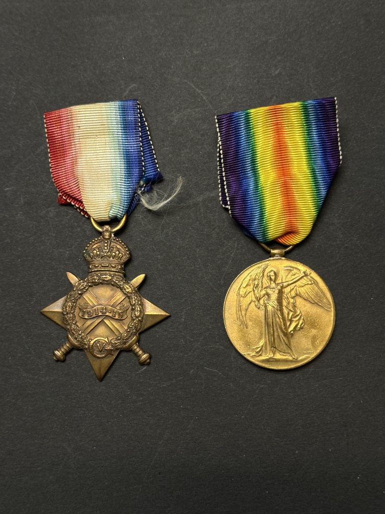 1914-15 Star & Victory Medal Pair - Bygones Shop